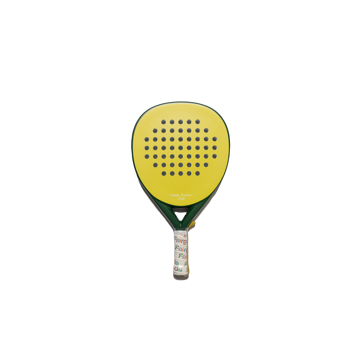 Ultimate Padel Racket - Green/Yellow – Fairgrounds